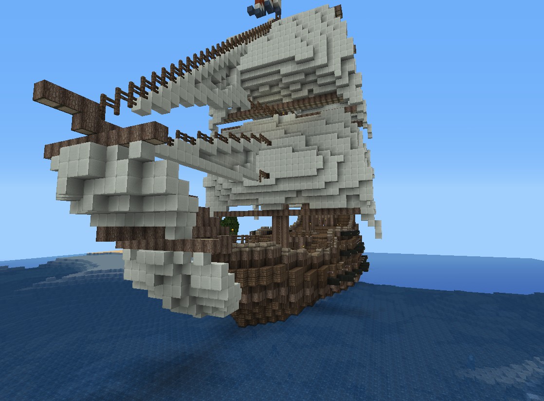 17th Century Ship- The Dinosaur Minecraft Map