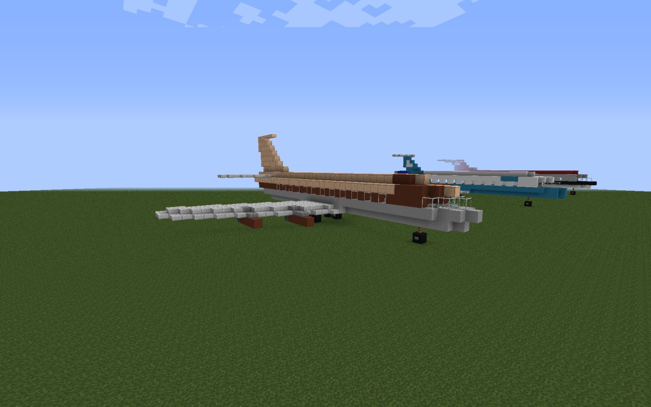 Boeing Family [All Planes in 1:1 Scale] Minecraft Map