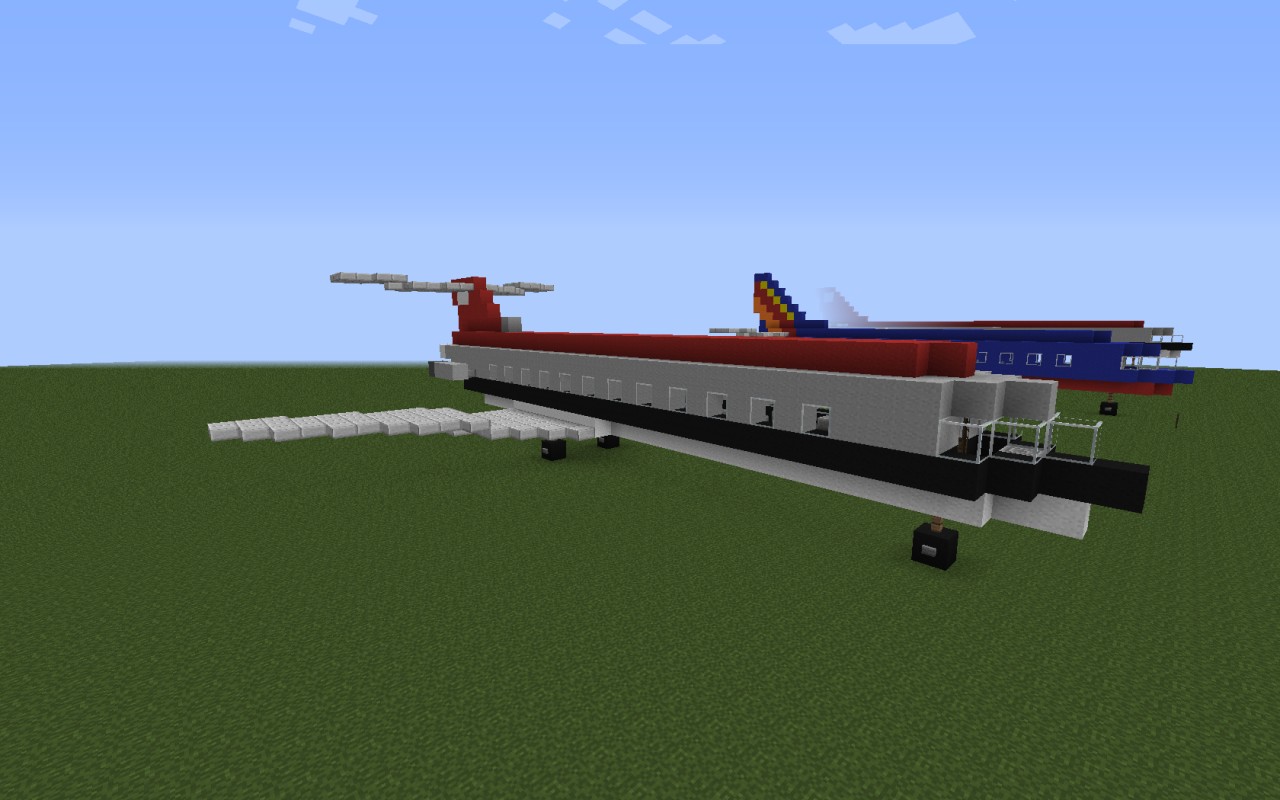 Boeing Family [All Planes in 1:1 Scale] Minecraft Map