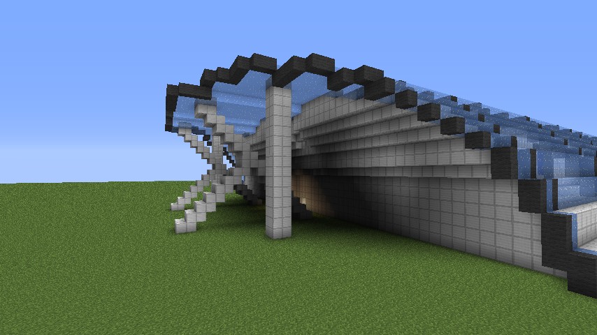 Modern train station Minecraft Map