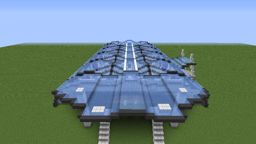 Modern train station Minecraft Map