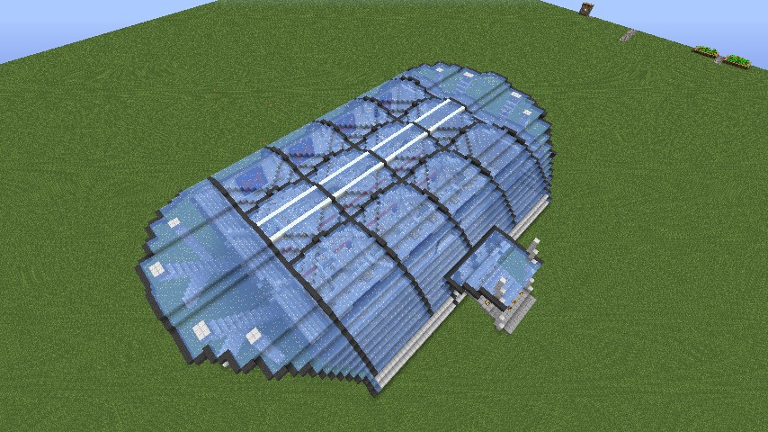 Modern train station Minecraft Map