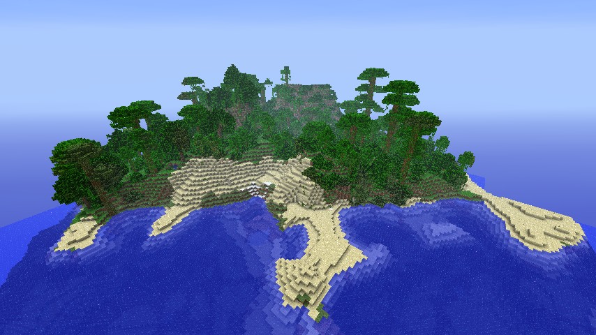 Jungle Island by fino Minecraft Map