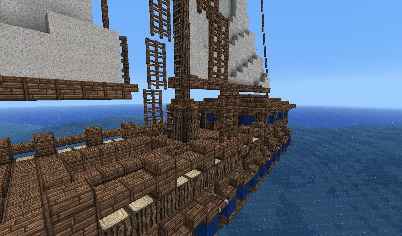 Odyssey - 89 Meter Schooner Minecraft Map