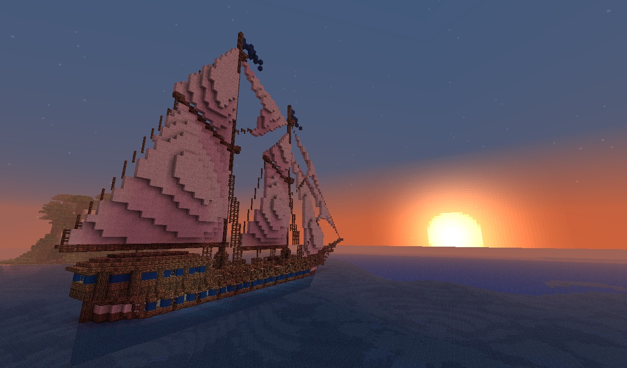 Odyssey - 89 Meter Schooner Minecraft Map