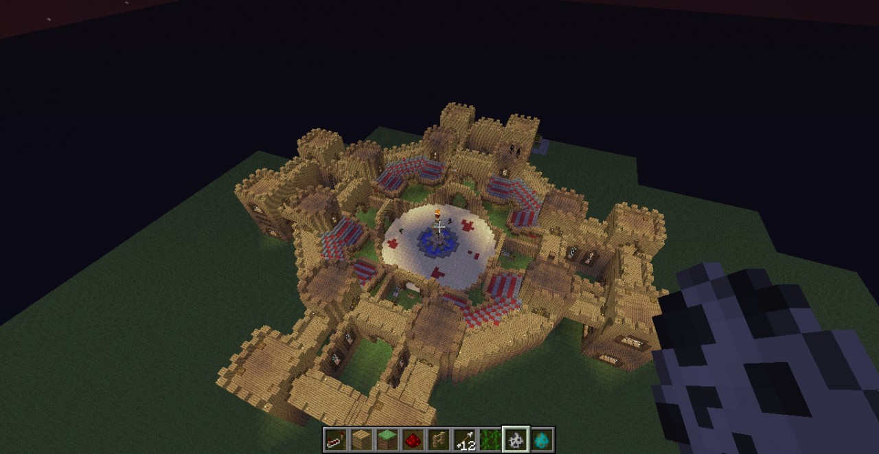 Medieval Gladiator/Fighting Arena Minecraft Map