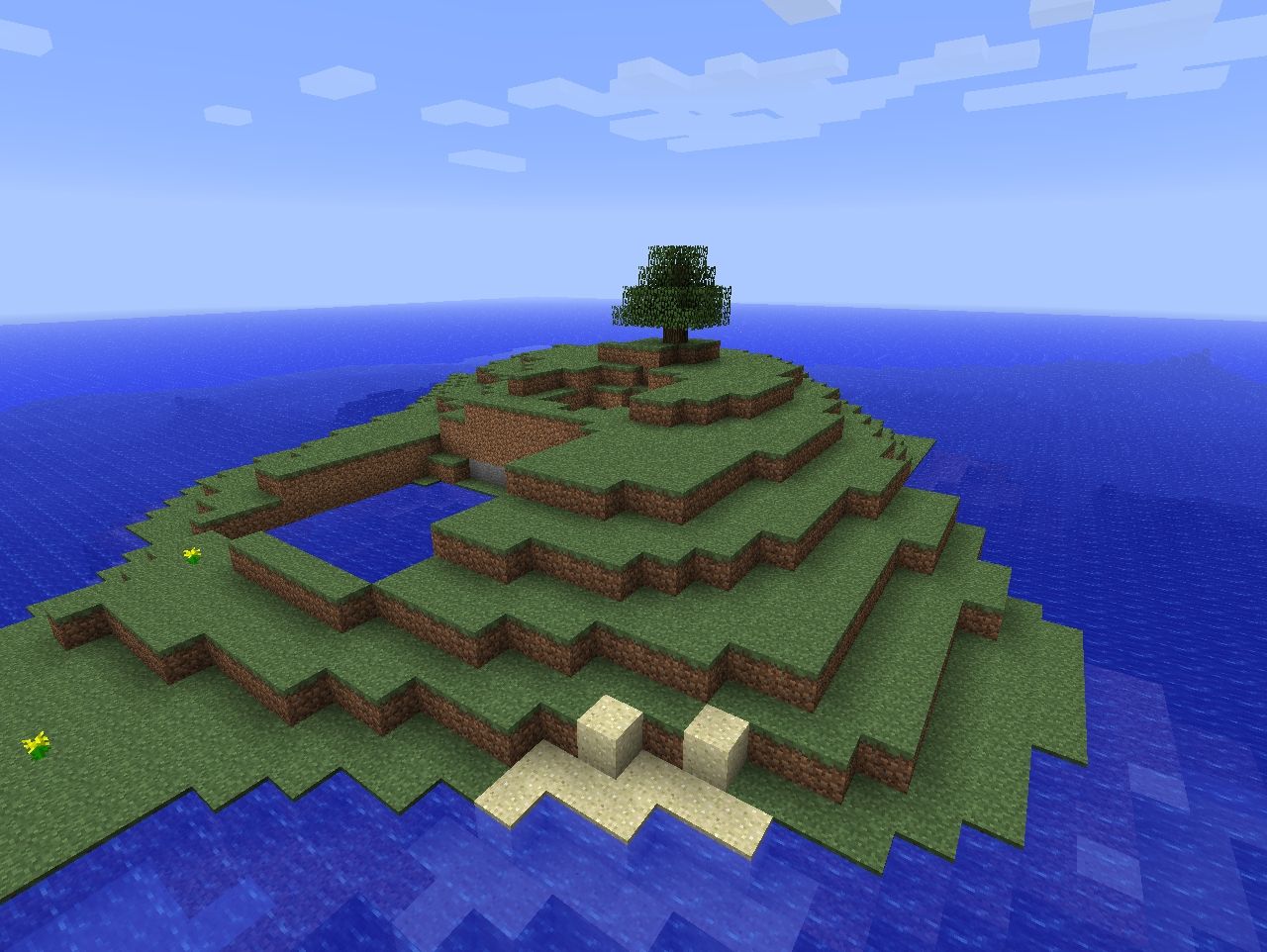 survival island Minecraft Map