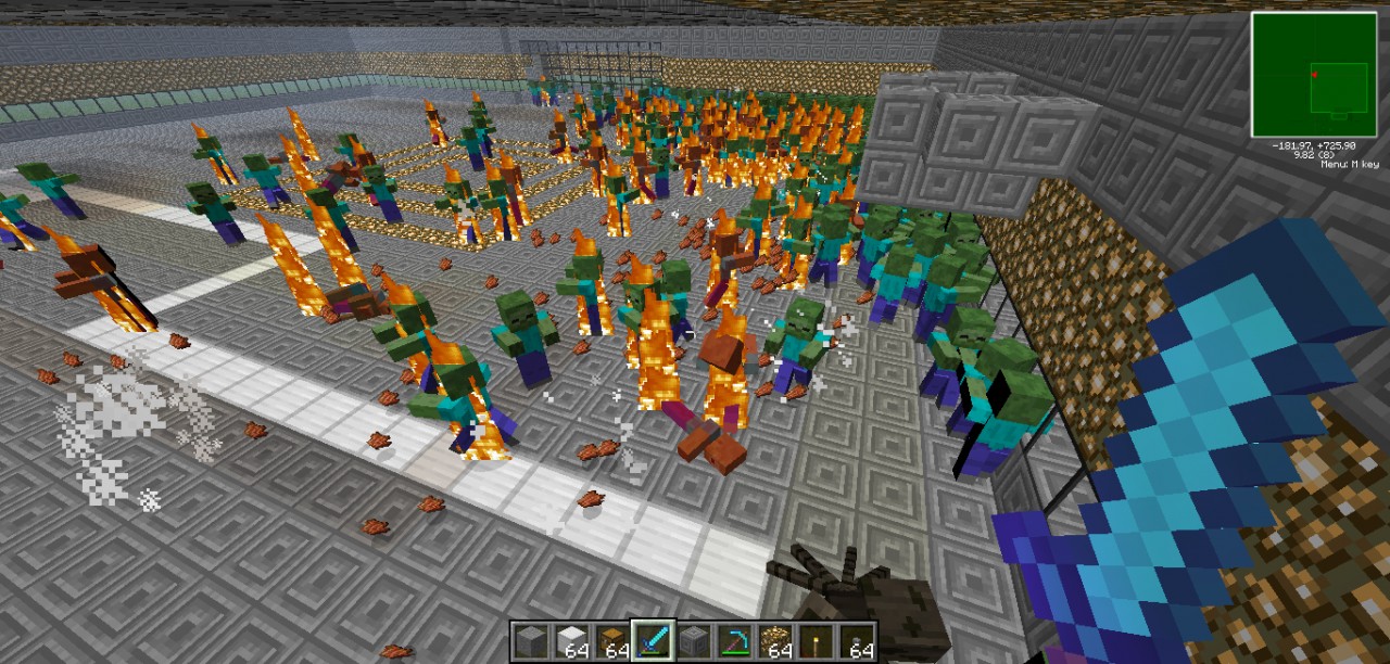 mob arena Minecraft Map