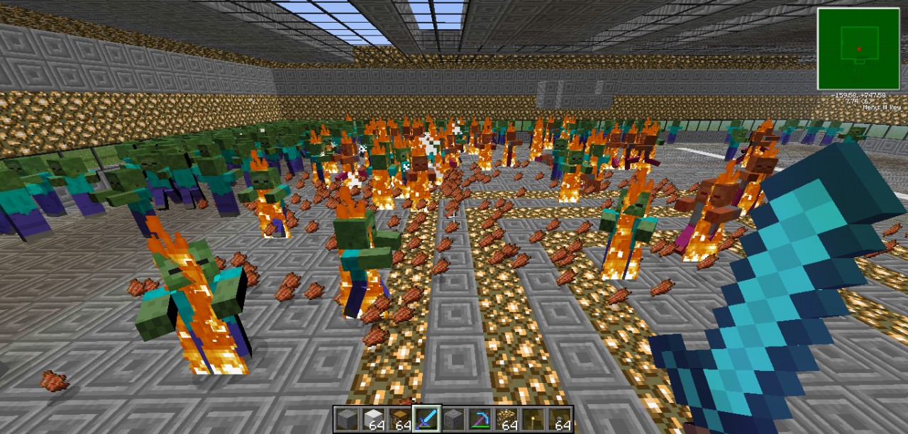 mob arena Minecraft Map