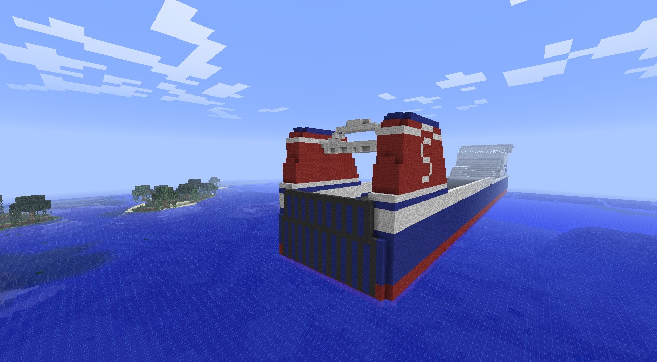 MS Stena Freighter Minecraft Map