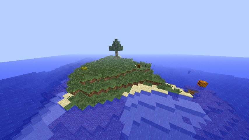 Survival Island 1.3.1 Minecraft Map