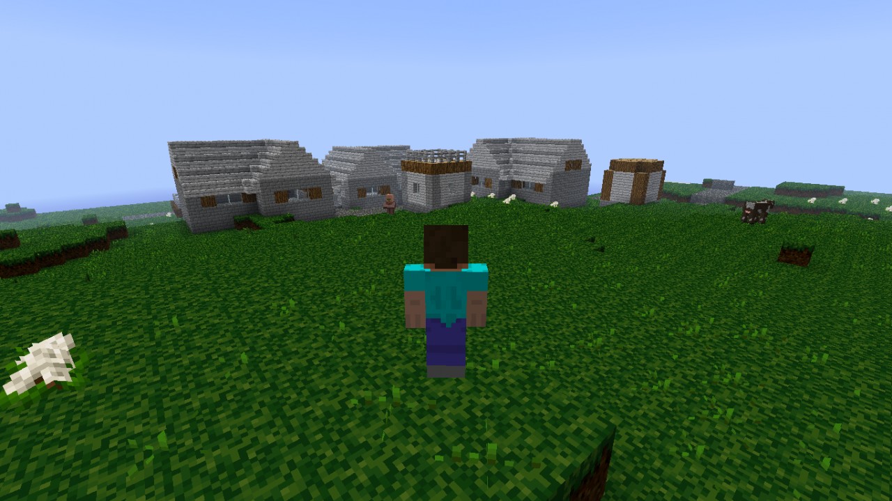 Npc village with loot! Minecraft Map