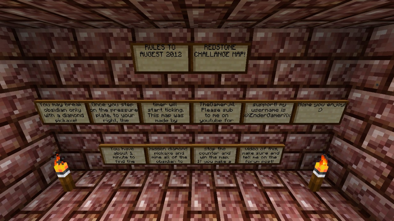 [Month #1] Hot Diode | Monthly challenge #1 August | Minecraft Map