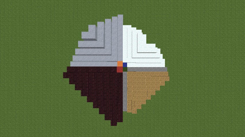 Four Nations Minecraft Map