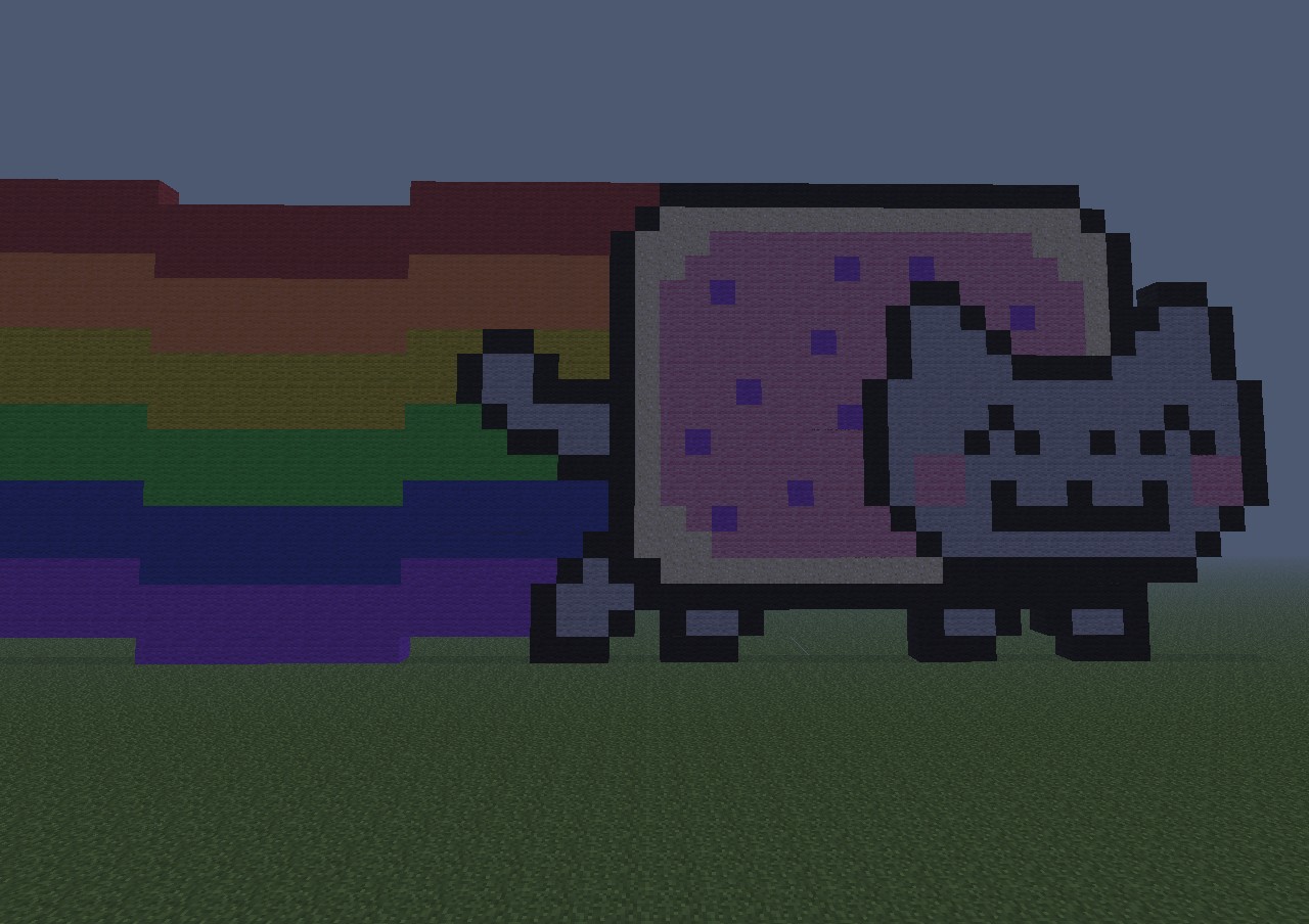 ^^ Nyan Cat Minecraft Map
