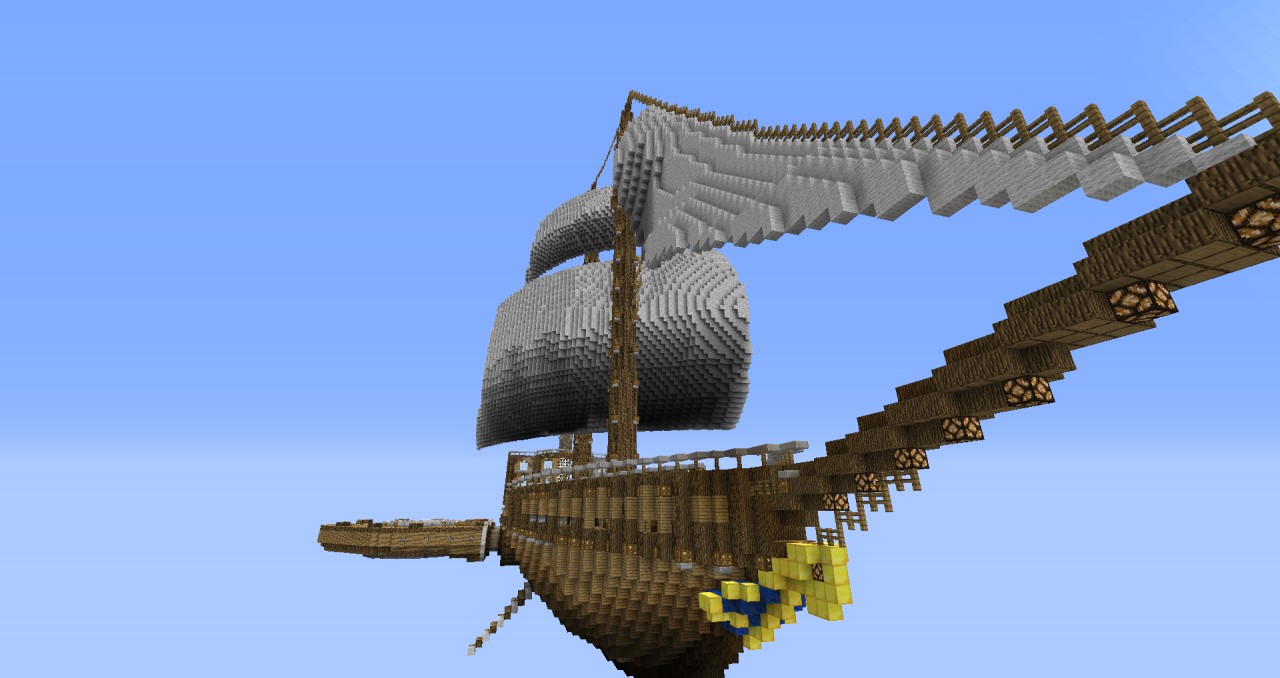 The Ellyos boat Minecraft Map