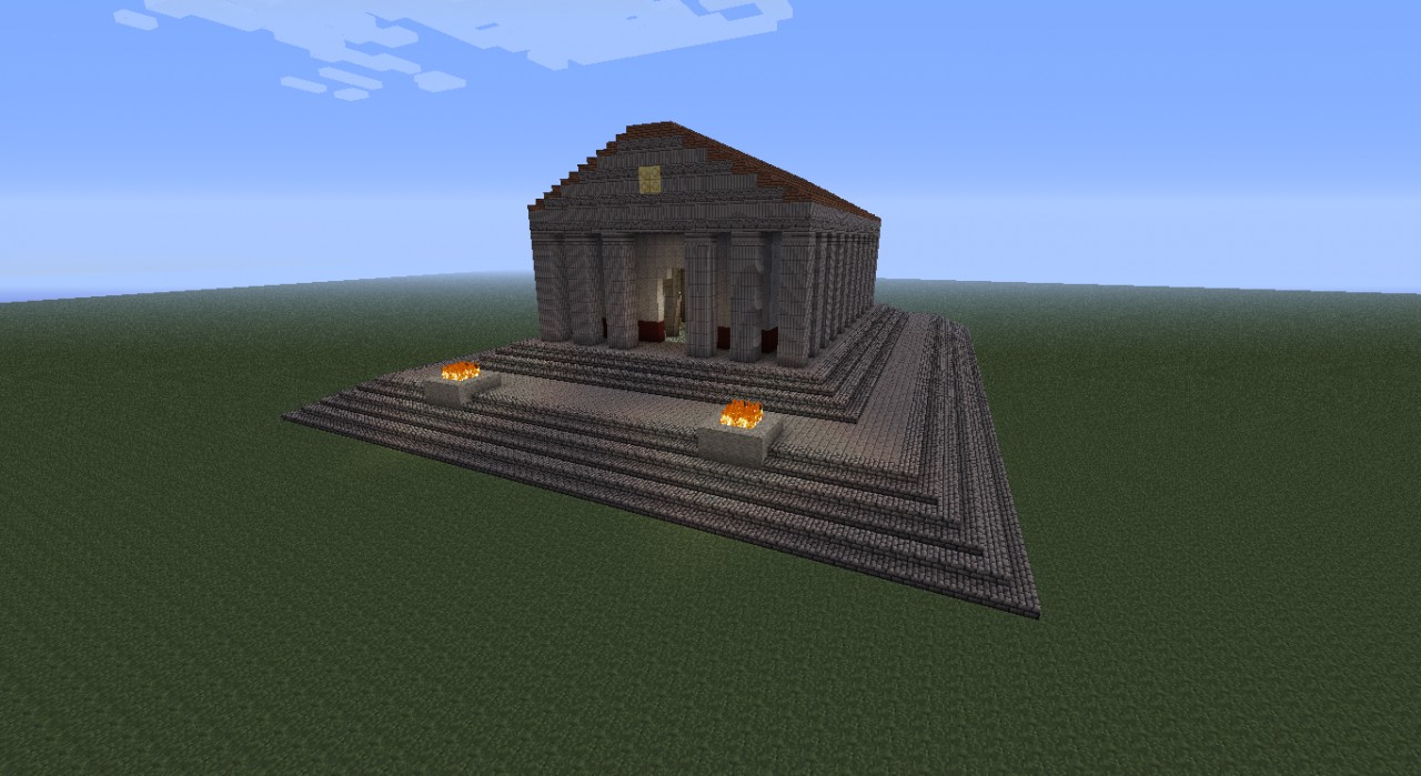Roman Temple Minecraft Map