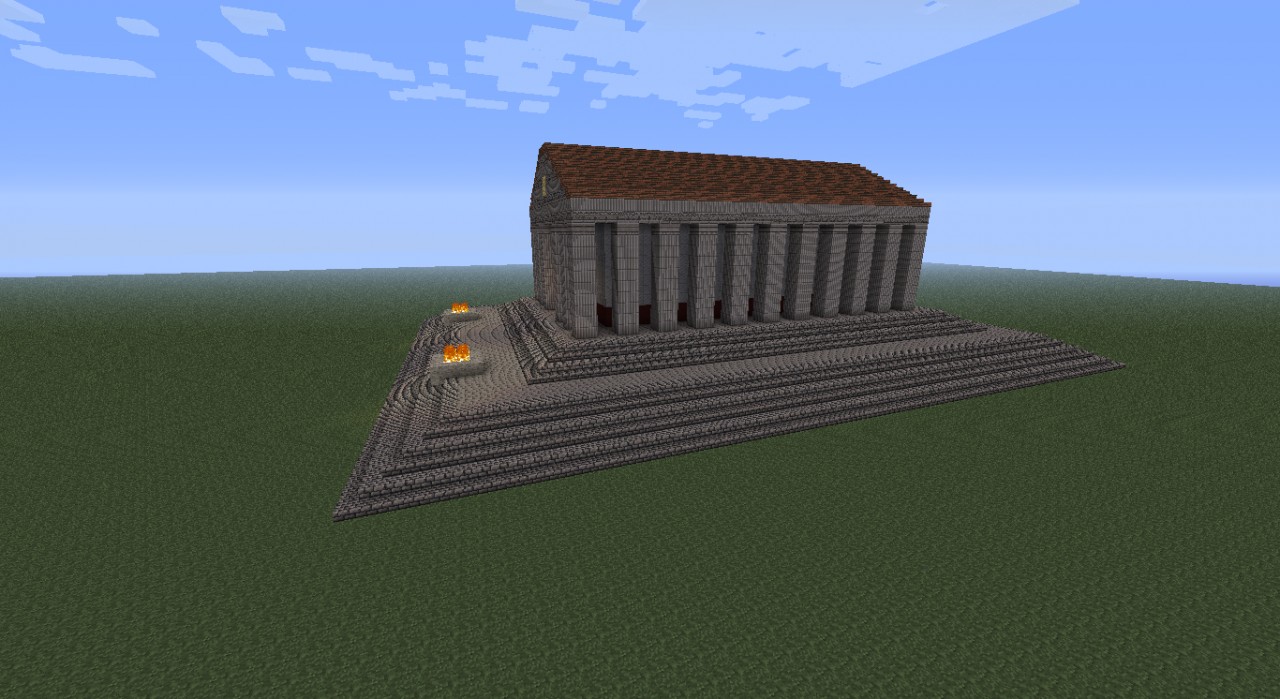 Roman Temple Minecraft Map