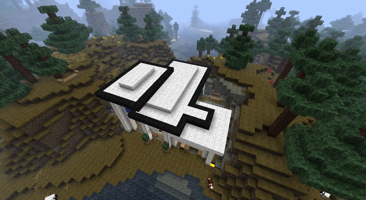 =Modern-River Front-House= Minecraft Map
