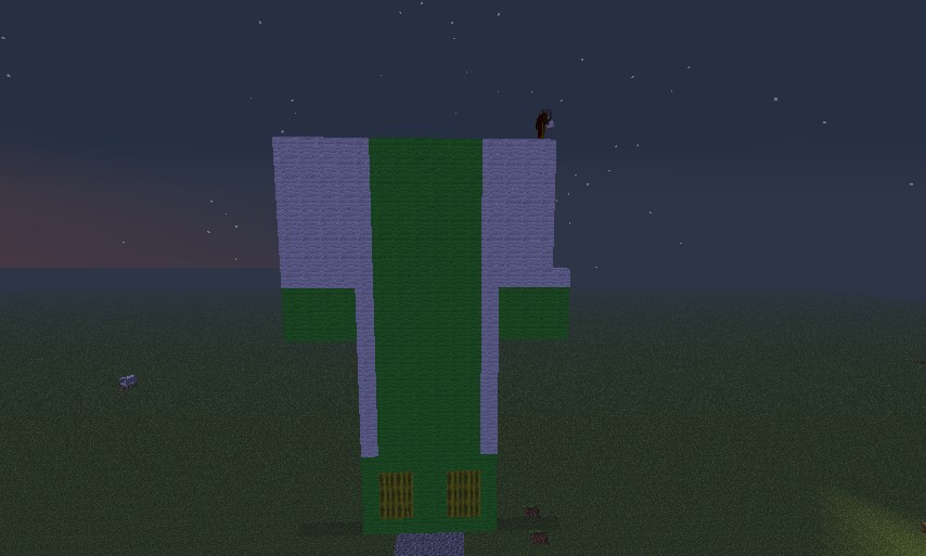 Giant skins! Minecraft Map