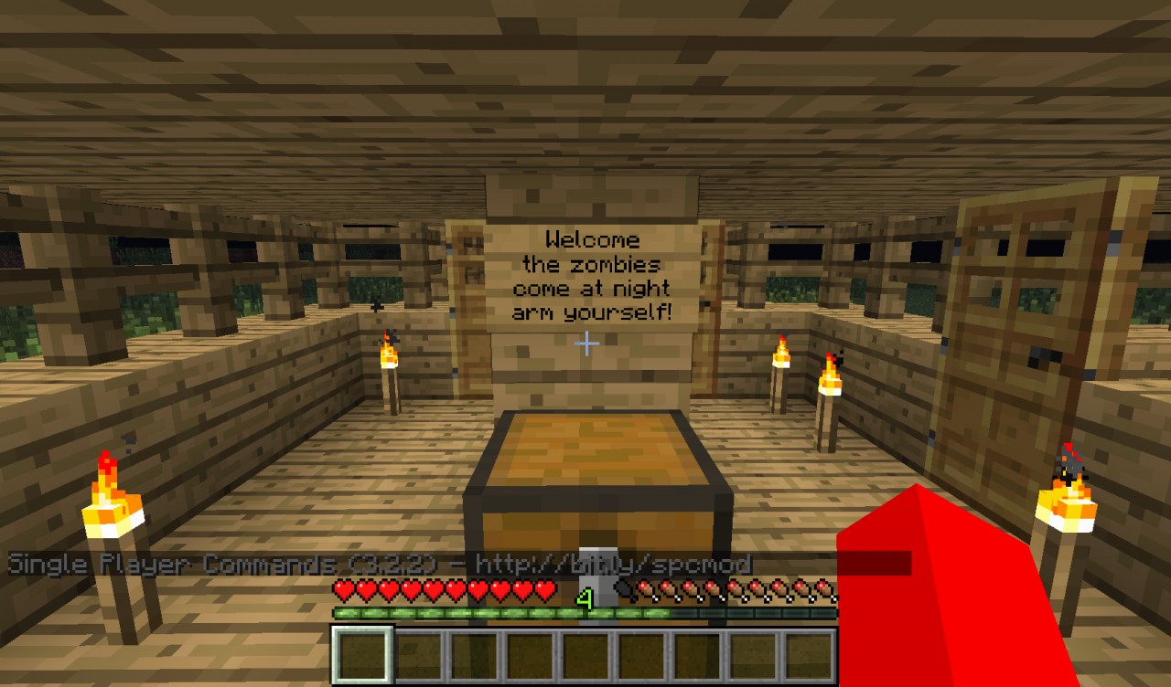 Zombie invasion! Minecraft Map