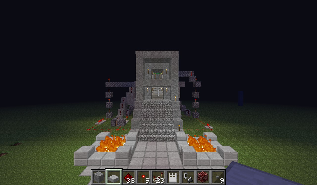 up and down piston elevator Minecraft Map