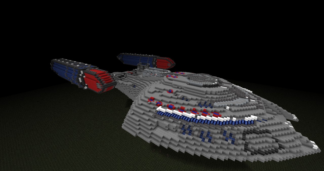 Star Trek Nova-Class Warship Minecraft Map