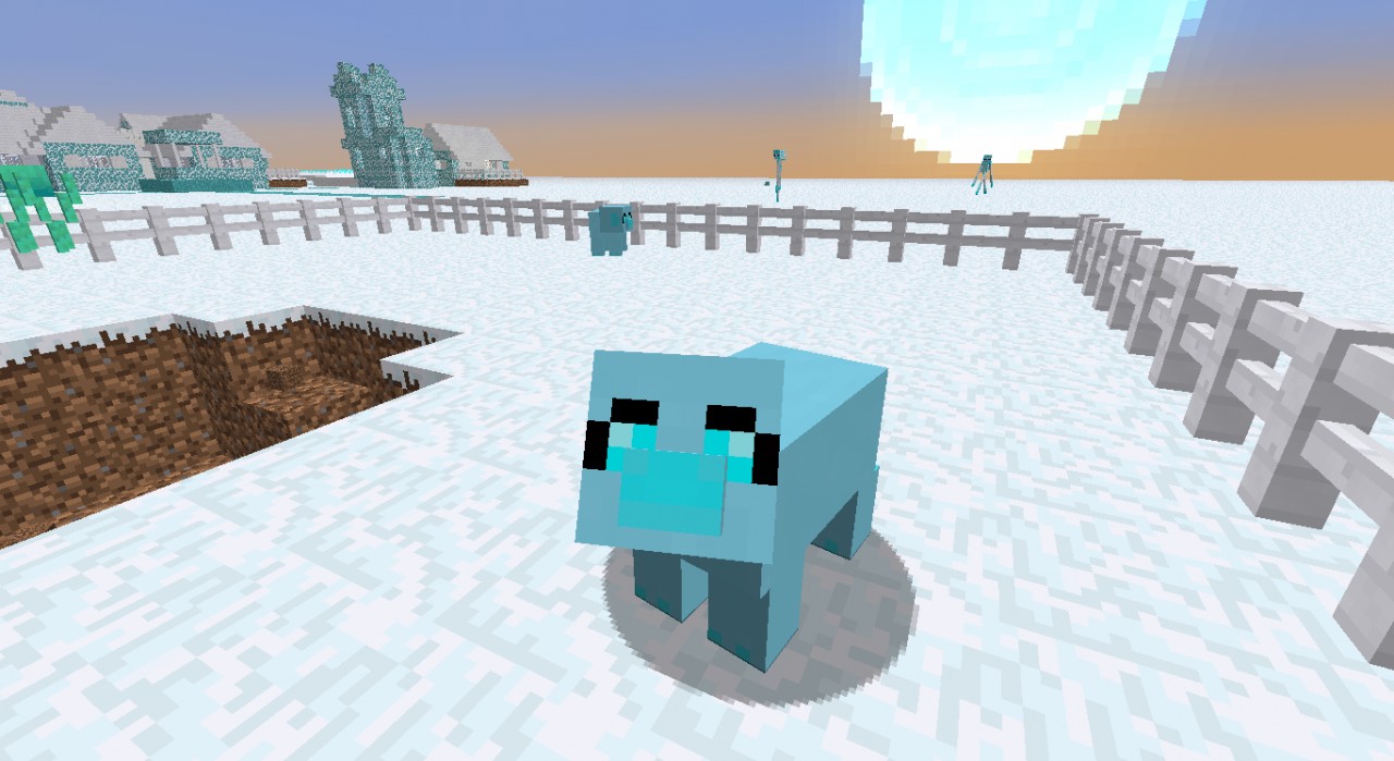 IceCraft(Age of Ice) 1.3.1!! MCPATCHER REQUIRED Diamond If you like please(: Minecraft Texture Pack