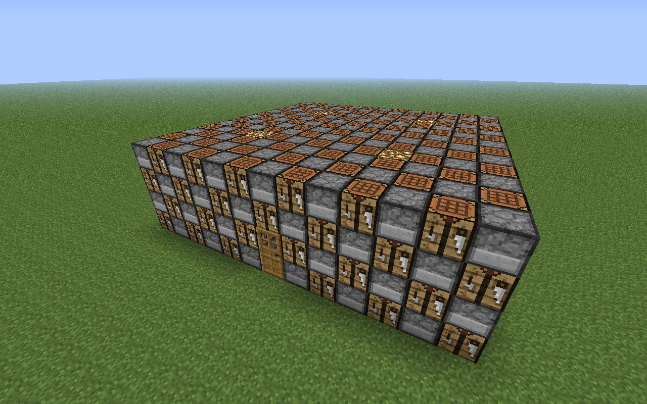 Workbench/Furnace House Minecraft Map