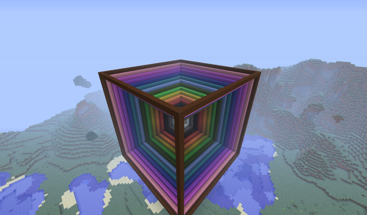 rainbow Cube by Bread_boY Minecraft Map