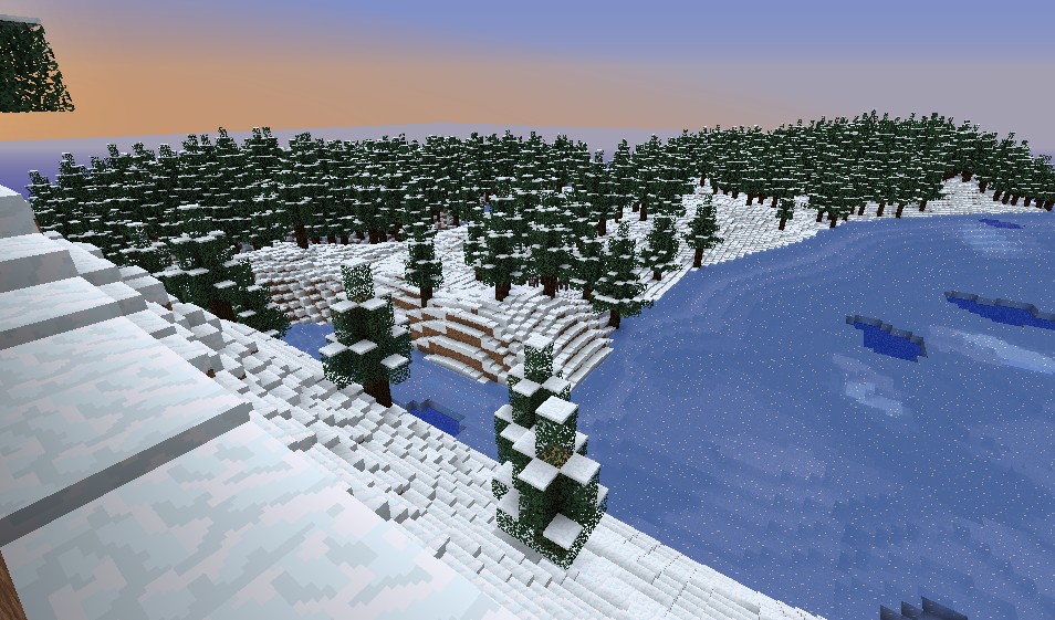 Snow Islands Minecraft Map