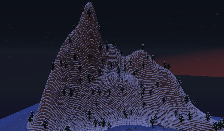 Snow Islands Minecraft Map