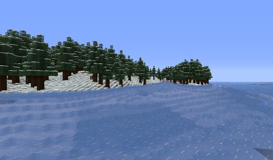 Snow Islands Minecraft Map