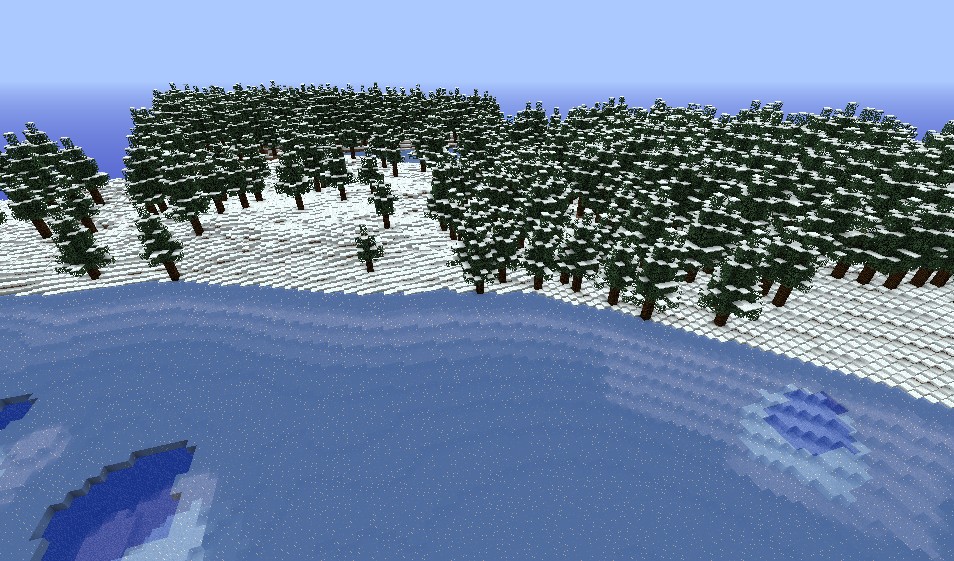Snow Islands Minecraft Map