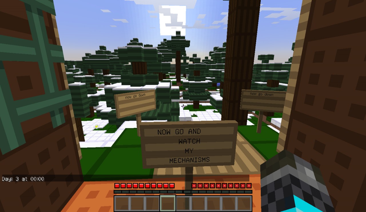 MECHANISMS Minecraft Map