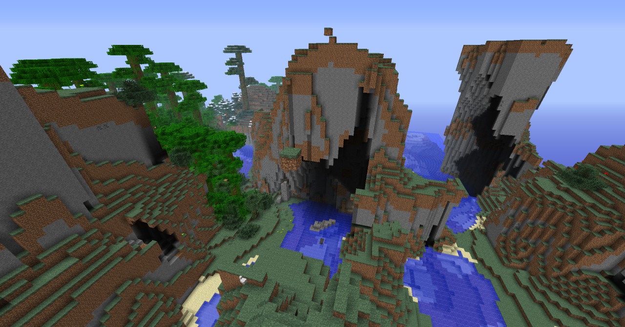 an amazing world seed Minecraft Map