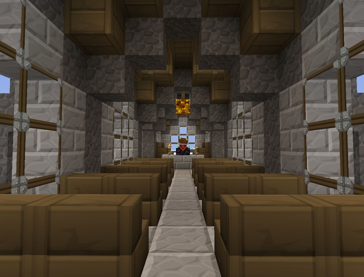 Church with Crypt Minecraft Map