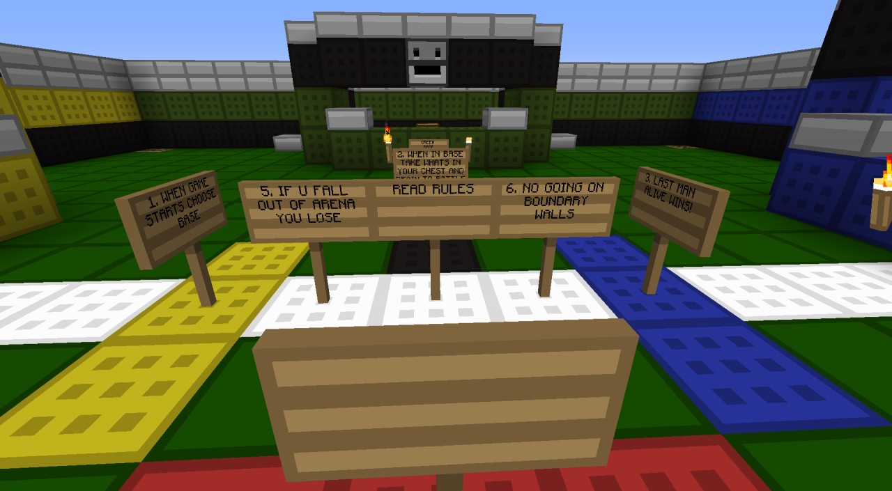 Base Defense (4 player action!) Minecraft Map