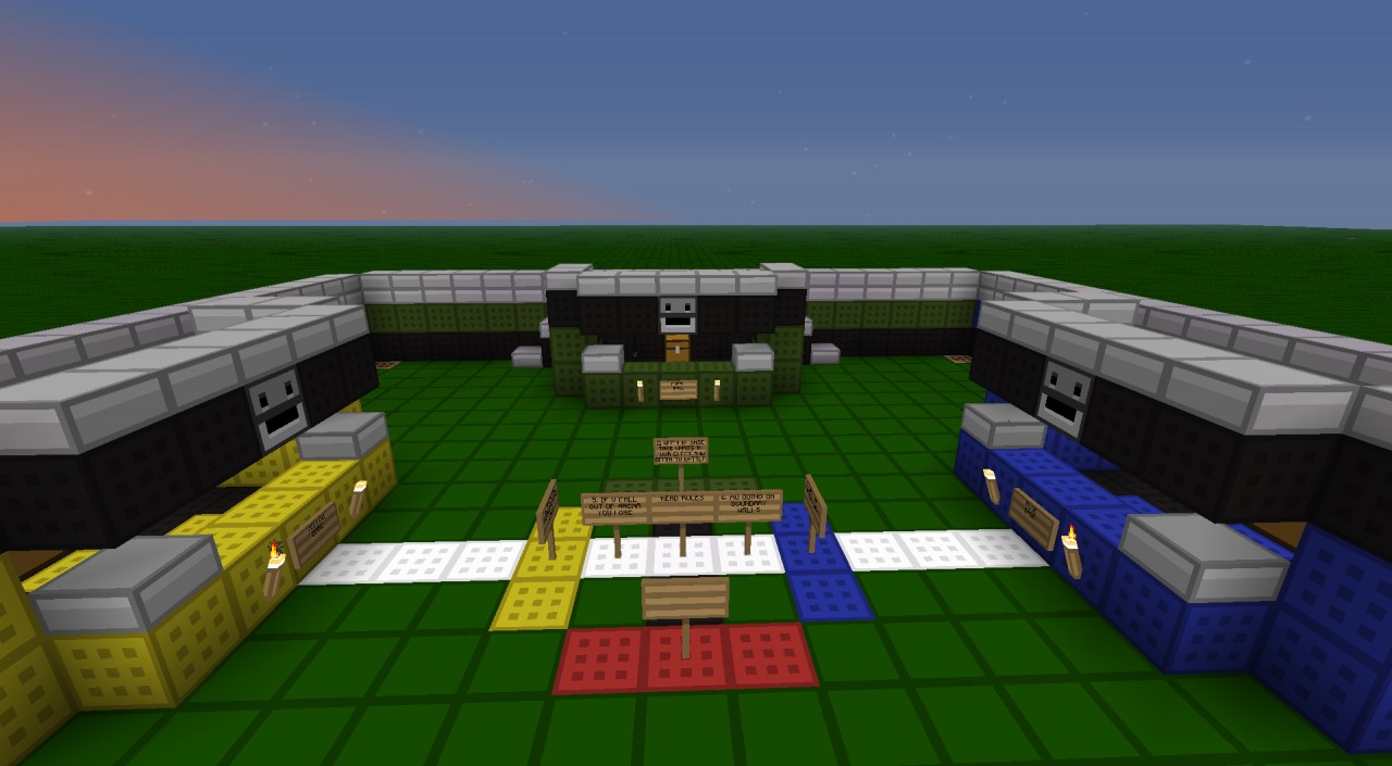 Base Defense (4 player action!) Minecraft Map