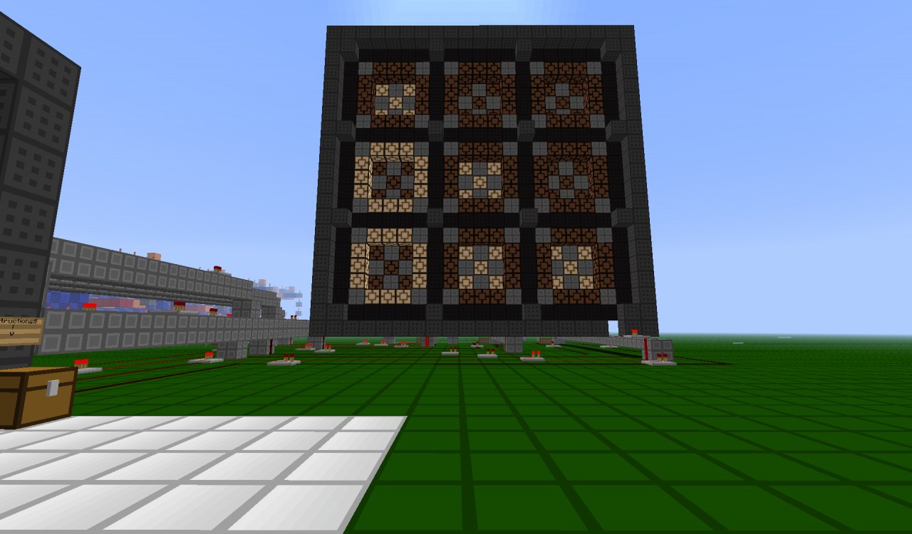 15 Subscriber Project! - Tic-Tac-Toe! Minecraft Map