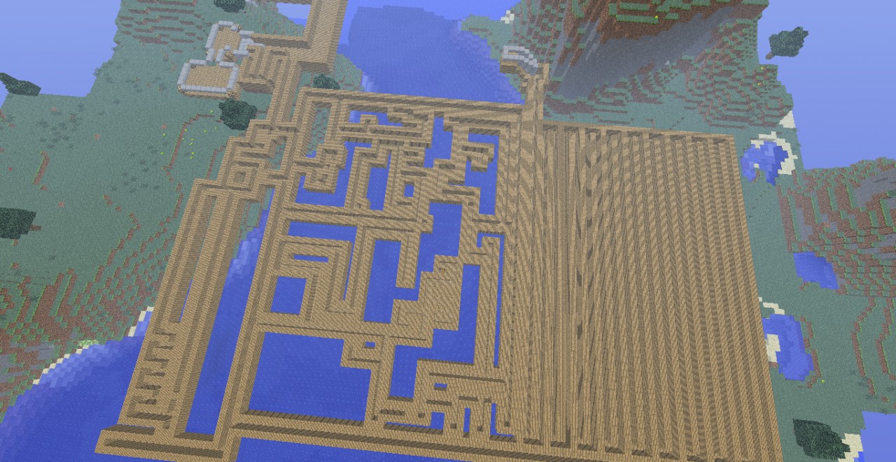 A-Mazing. A Maze game. Minecraft Map
