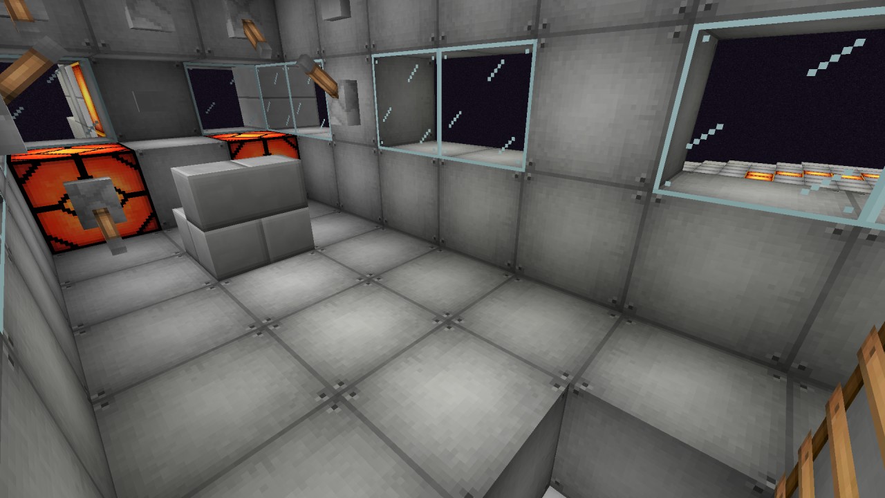 Large Space Ship Minecraft Map