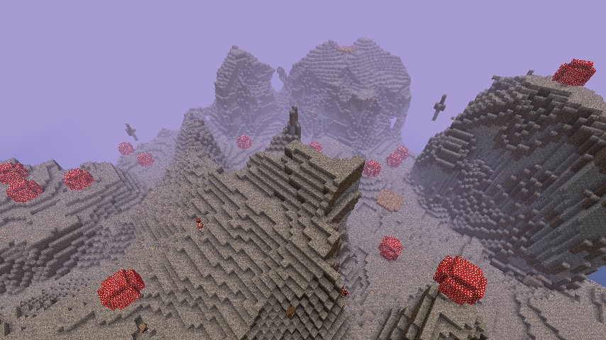 Mushroom Island Survival Minecraft Map