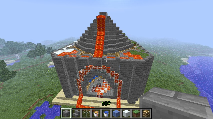 Temple of The Four Gods (Underway) Minecraft Map