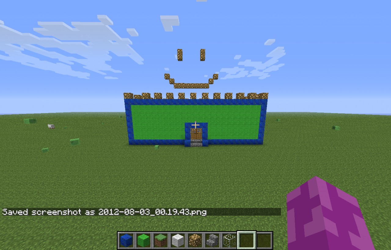 Random House Of Bright Colors Minecraft Map