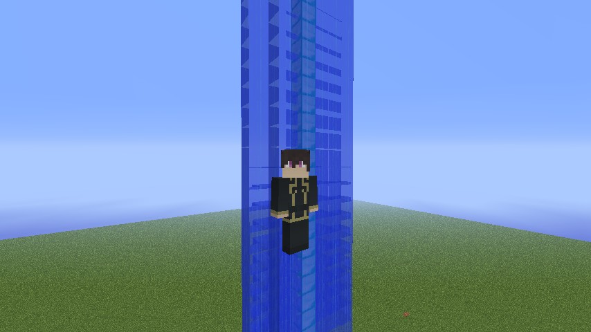 diamond sword/fountain thingy Minecraft Map