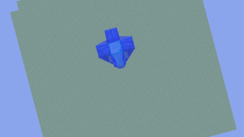 diamond sword/fountain thingy Minecraft Map