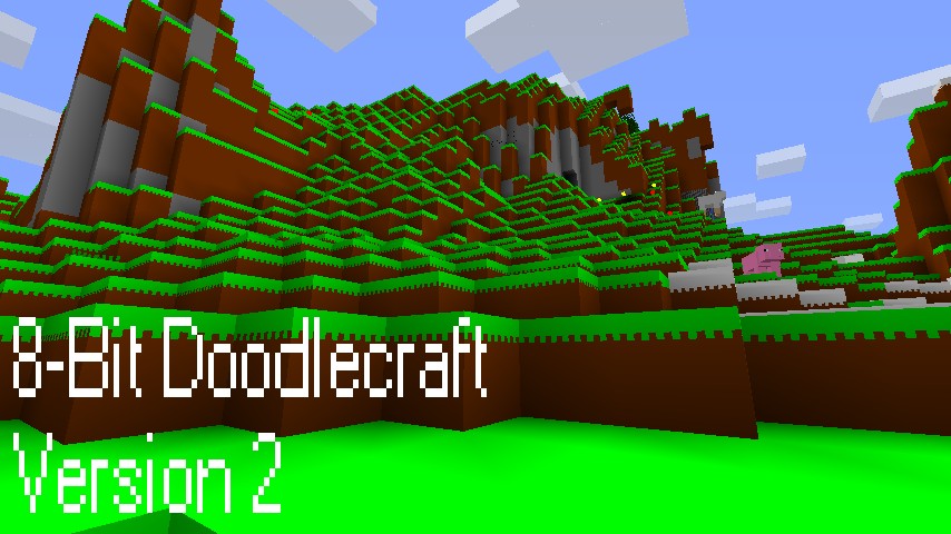 8-Bit Doodlecraft Returns!! Minecraft Texture Pack