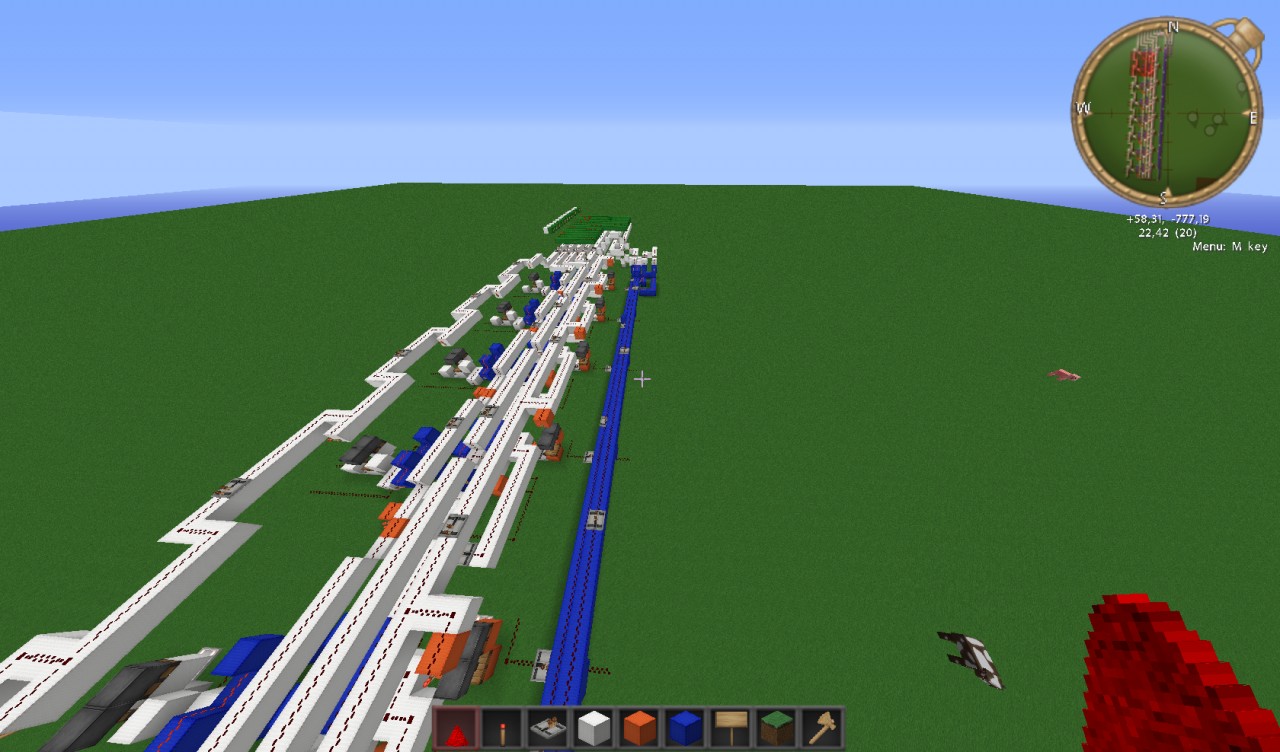 8 Bit CPU with GPU Project Minecraft Map