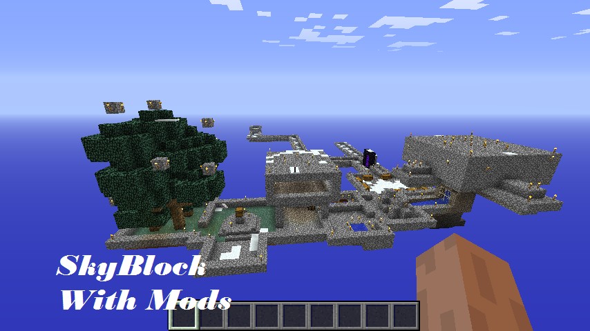 Sky Block W/ Mods Minecraft Map